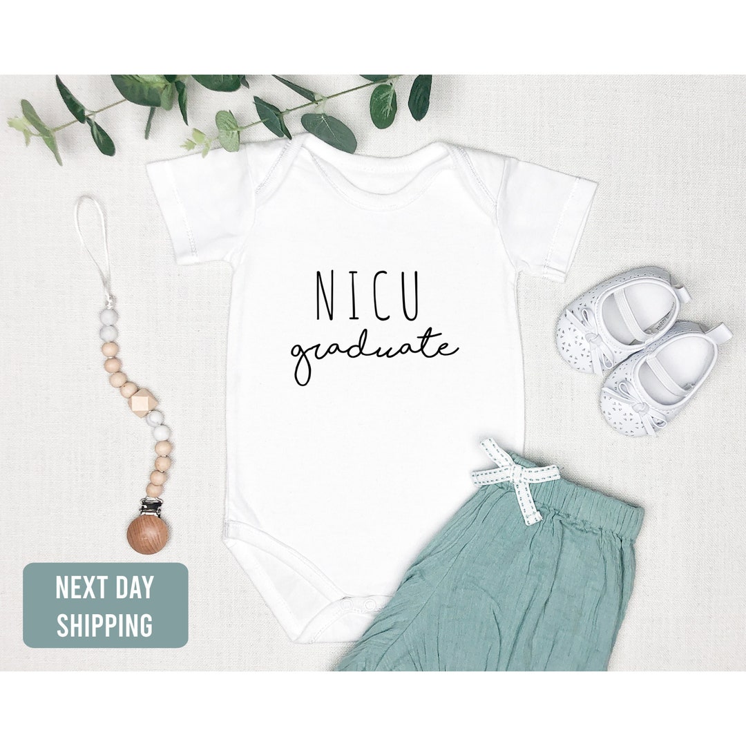 NICU Graduate Baby ONESIE®- Newborn Going Home Outfit IVF Baby Preemie ...