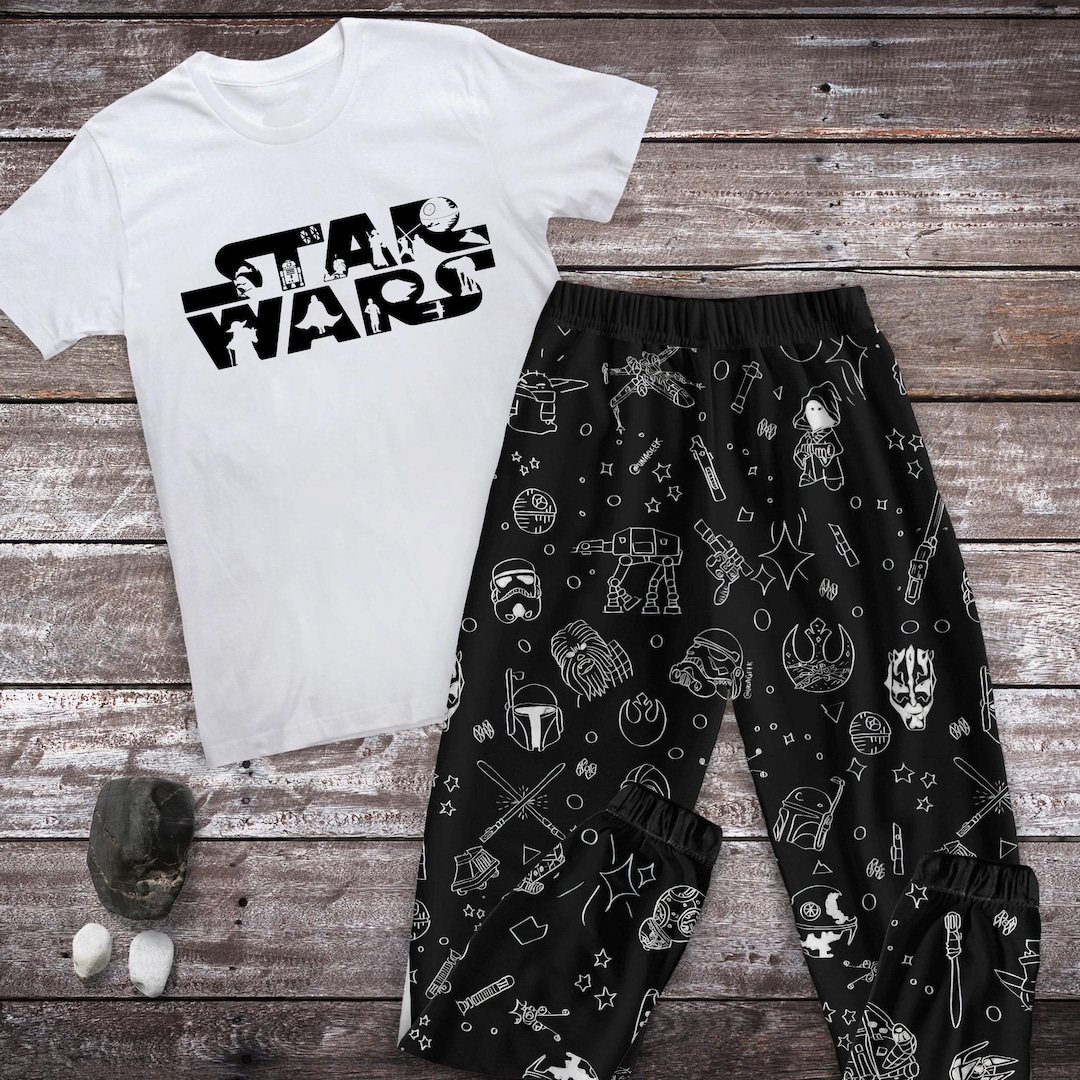 Star Wars Holiday Pajamas Set, Star Wars Christmas Pajamas Set, Star ...