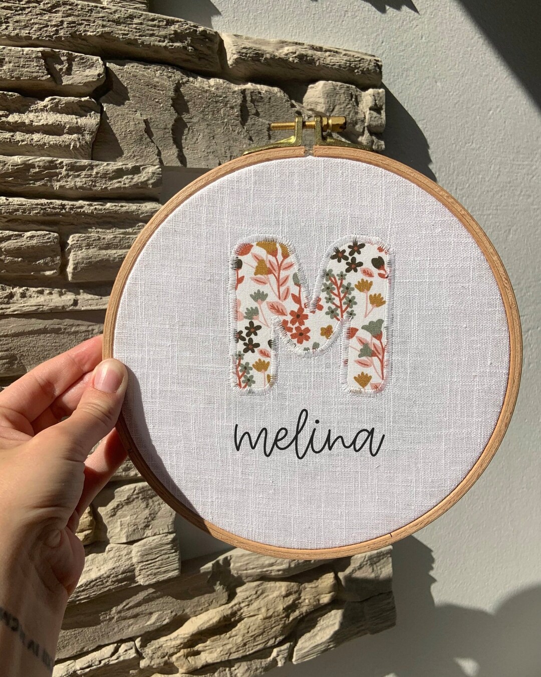 Polaroid Embroidery Frame Mural - Etsy
