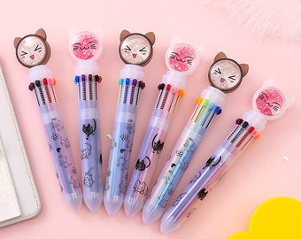 10 Colors Pen - Etsy