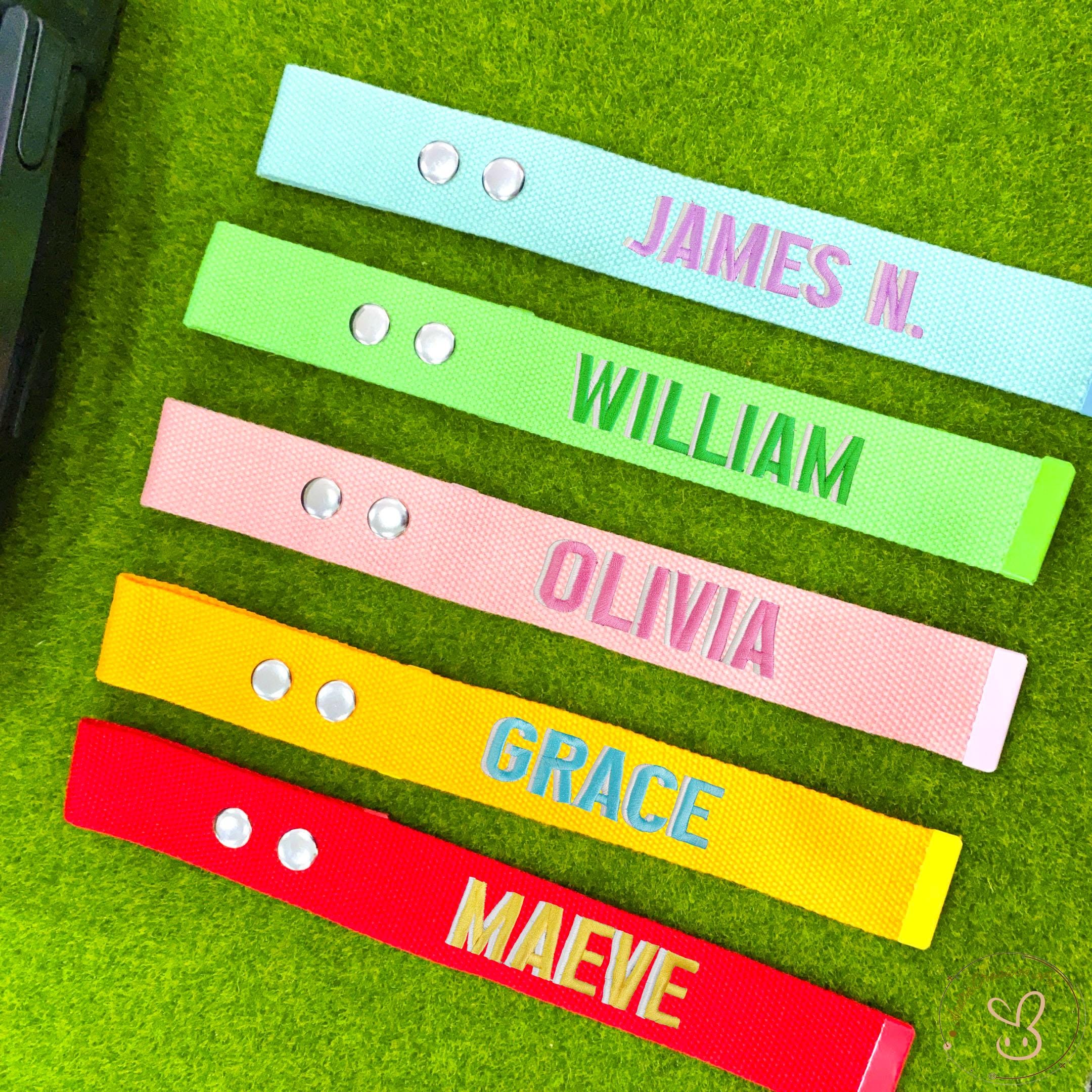Personalized Embroidered Luggage Bag Strap,custom Name Luggage Strap ...