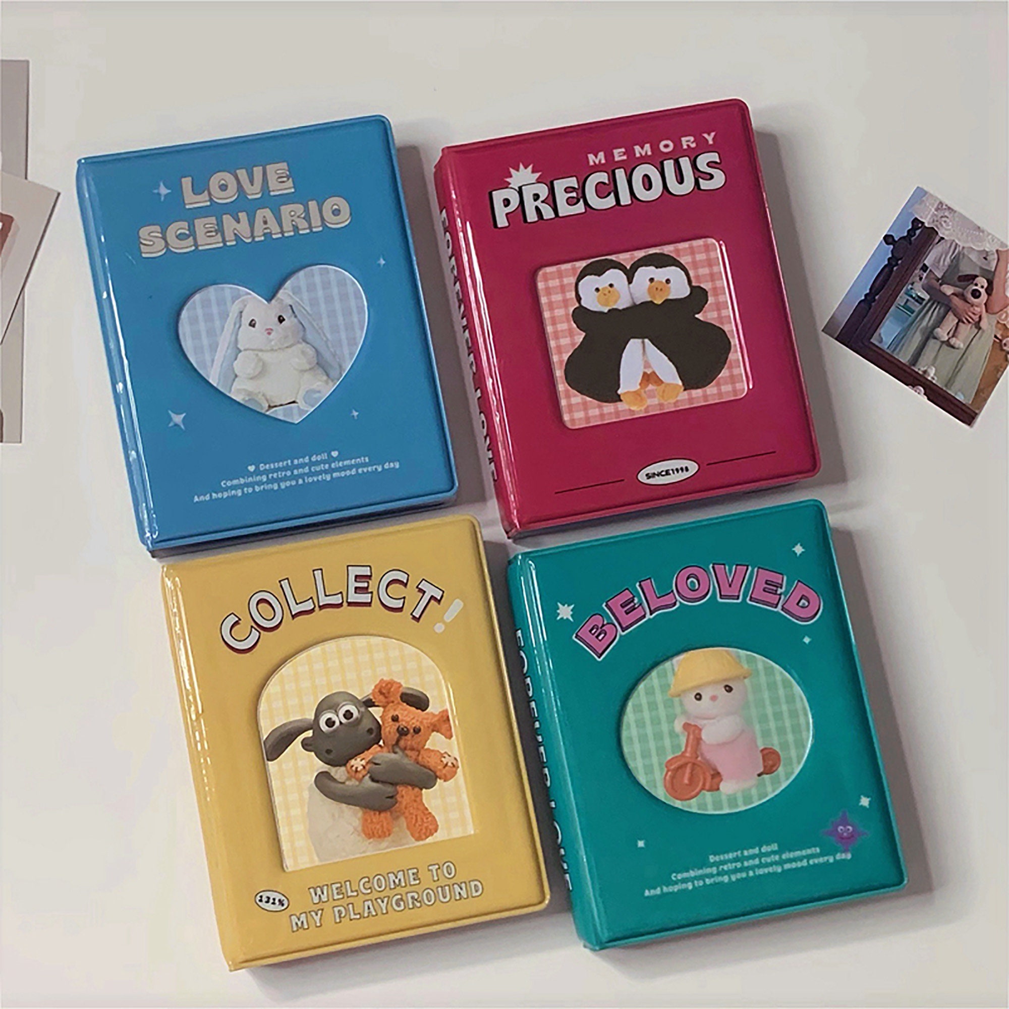 Stickers, Labels & Tags 72 Photos Scrapbooking Cartoon Mini Photocard ...