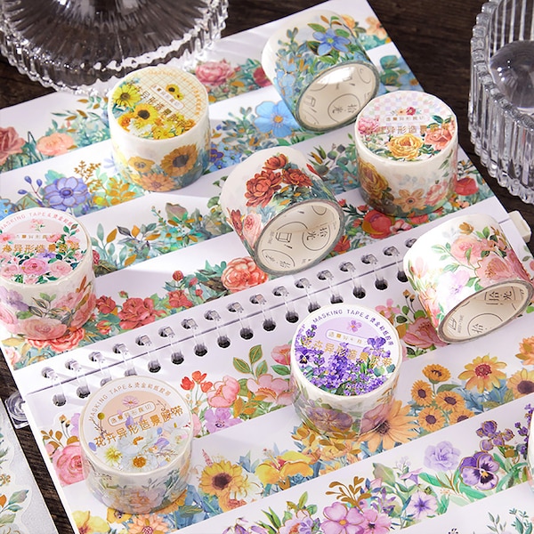 Washi Tape Flowers - Etsy