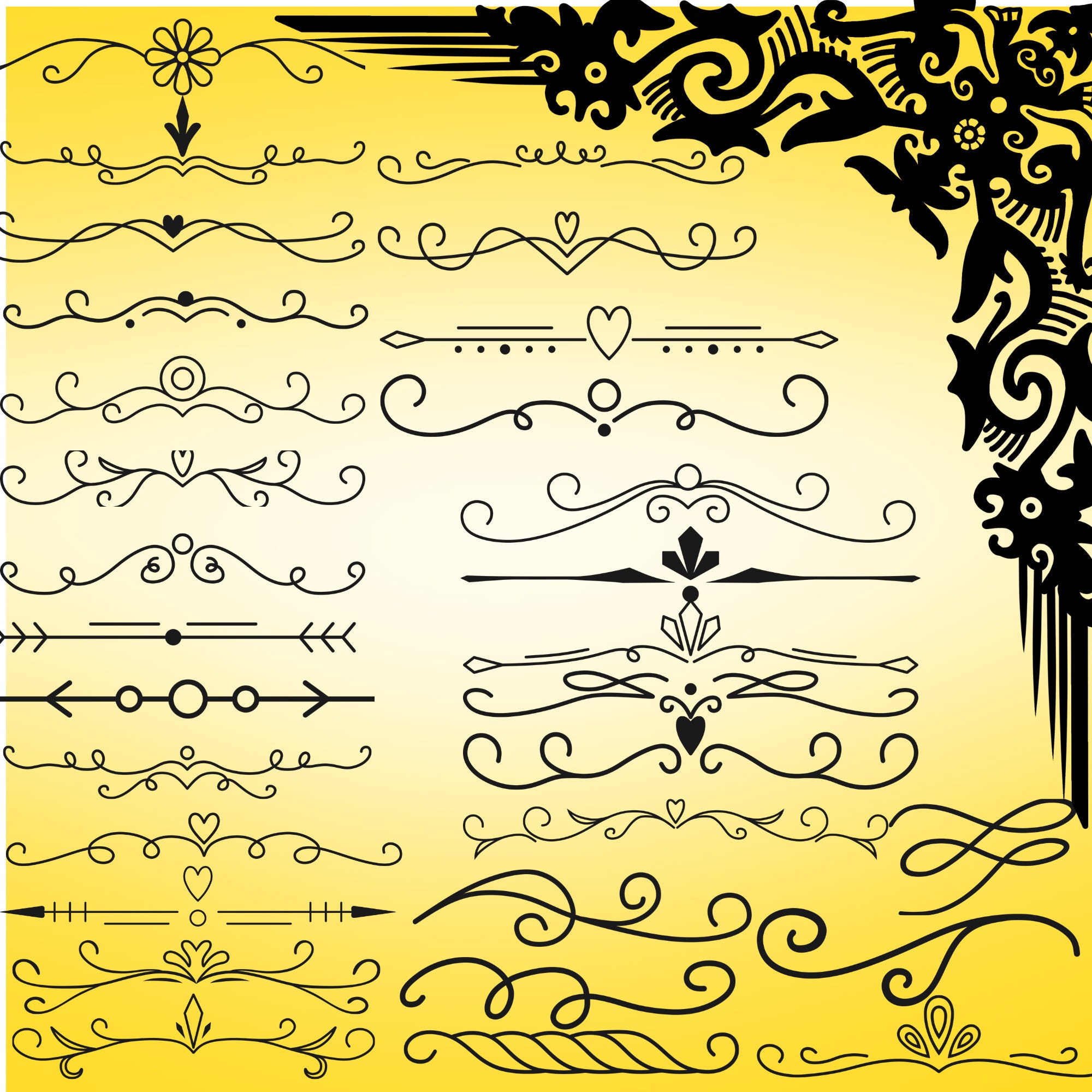 Decorative Elements Svg,text Dividers Svg,weddingtext Dividers Svg,text ...