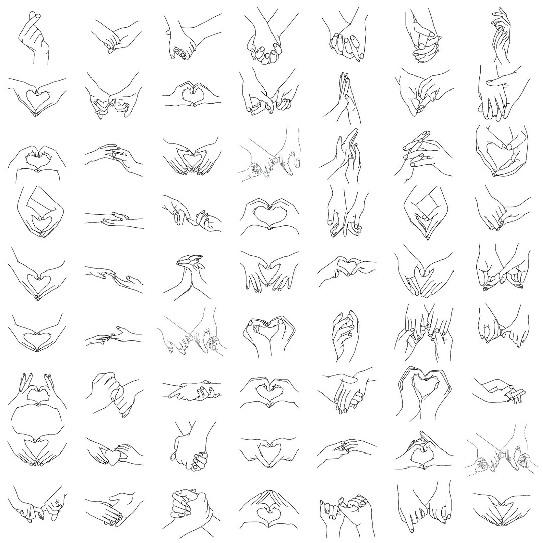 65 Holding Hands Svg-png Bundle'perfect Lovers Gift Svg. Holding Hands ...