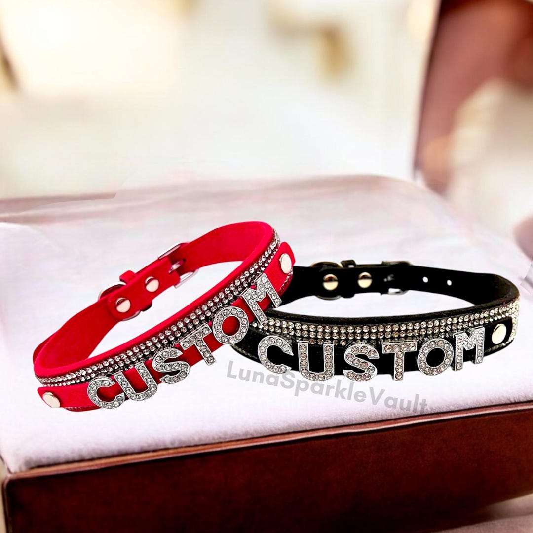 Personalize Letters DADDYS TOY Choker Necklace | Women Cosplay Collar ...