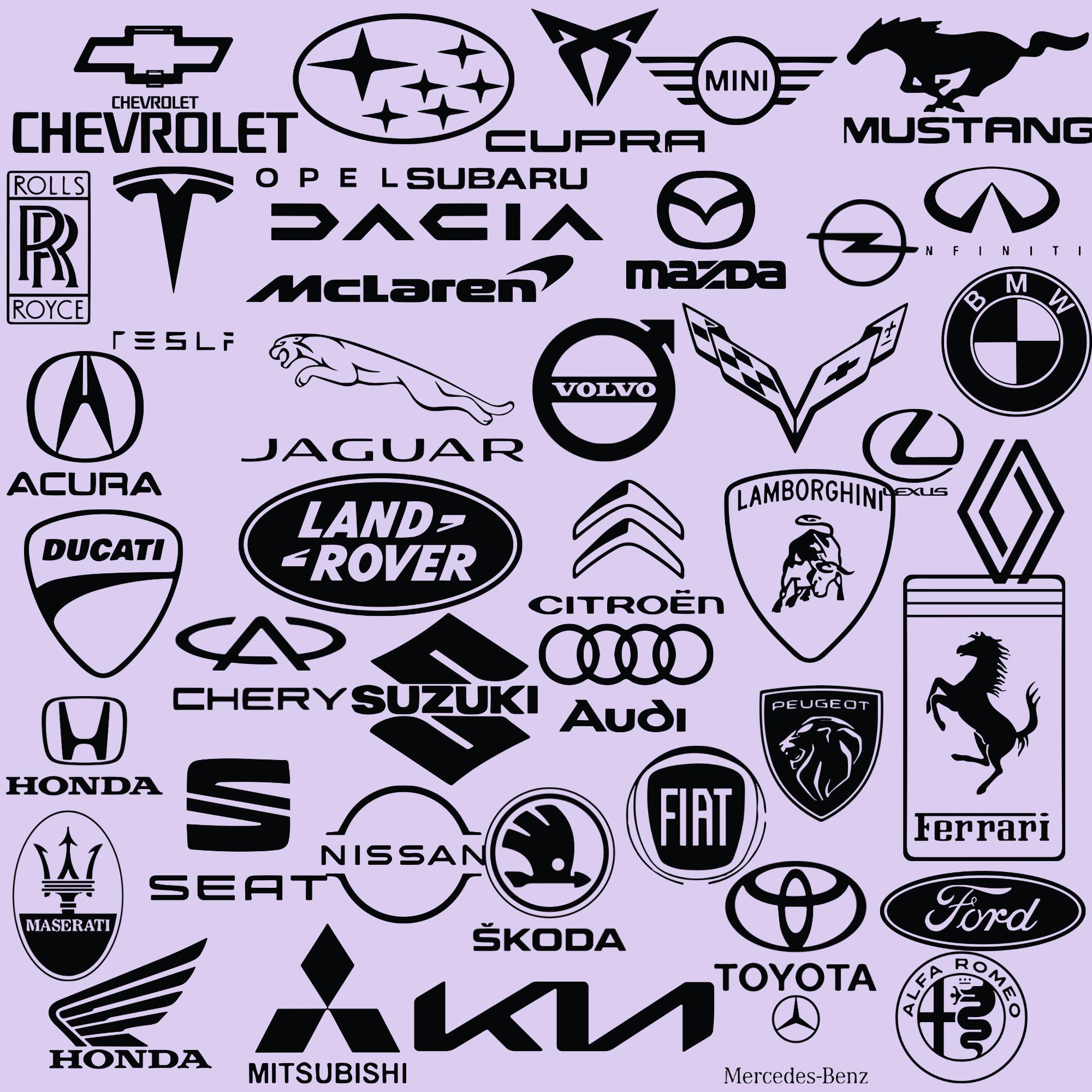 Car Logo Svg Bundle,car Logo Design,cars Logo Plate Svg,cars Logo ...