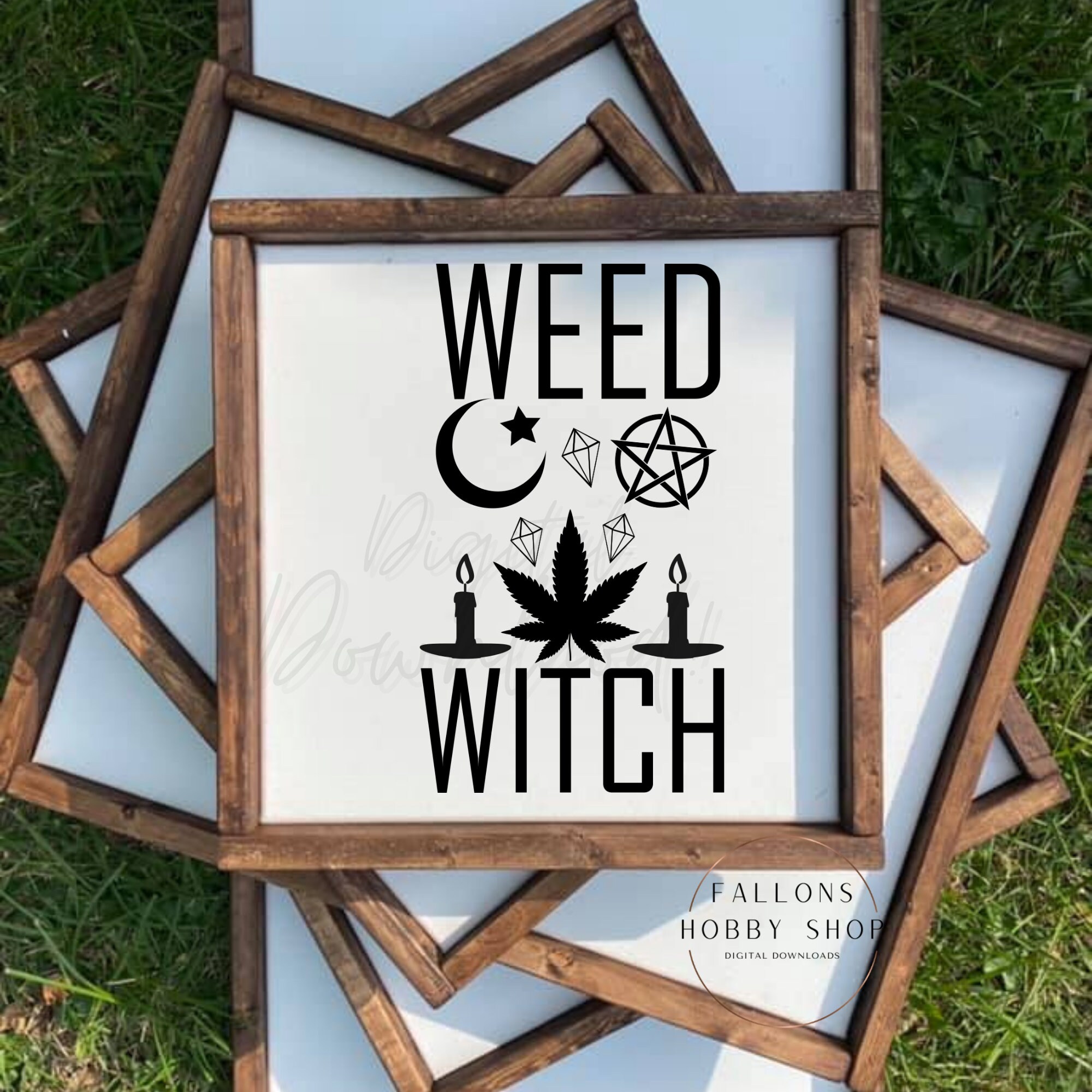 Weed Witch Spiritual Cannabis SVG Digital Download - Etsy Canada