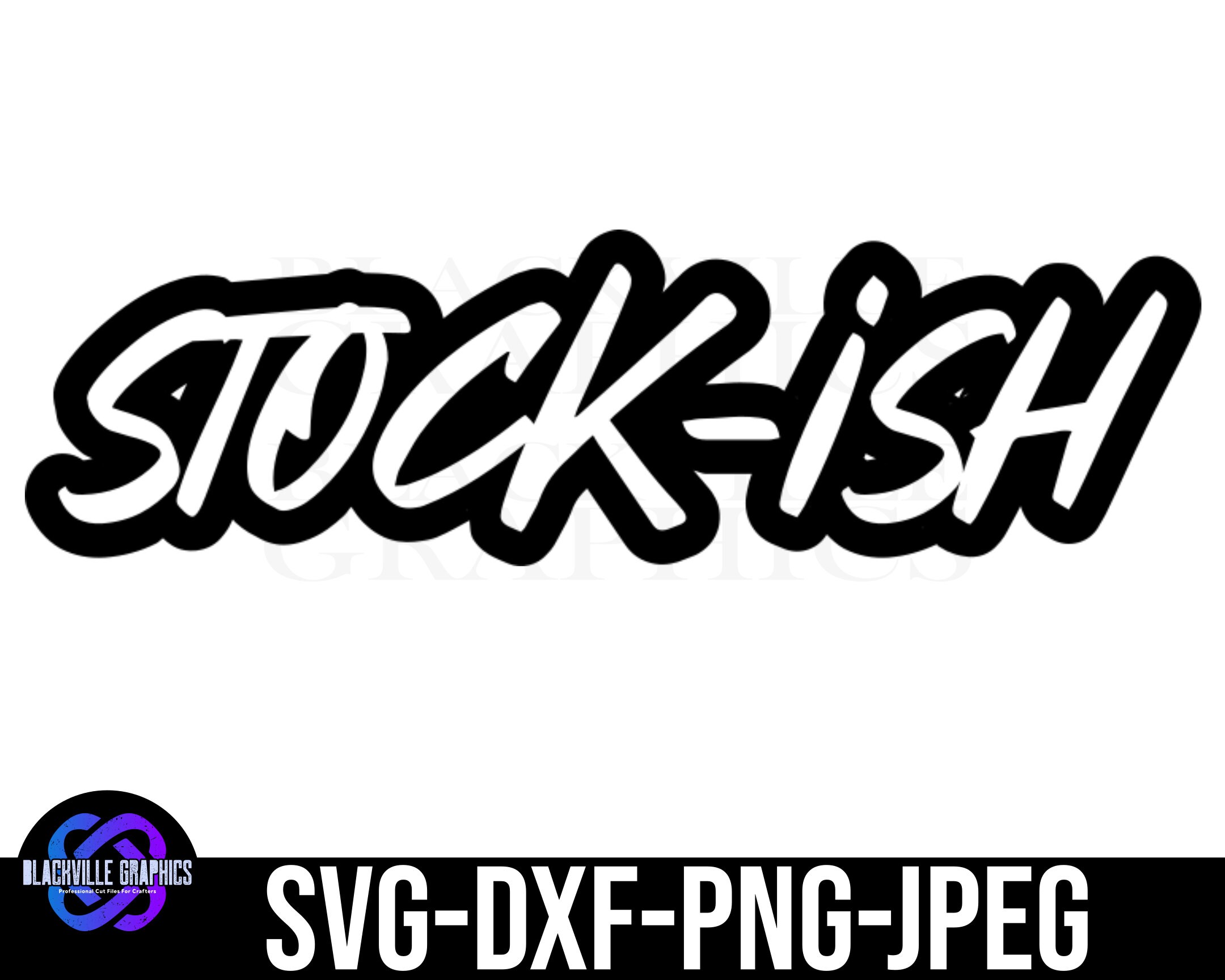 Stockish SVG Digital Download Bumper Sticker Instant Download Decals ...