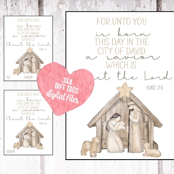 Scripture Tags - Etsy