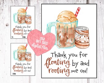 Root Beer Float Flyer - Etsy