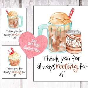 Root Beer Float Staff Appreciation - Etsy