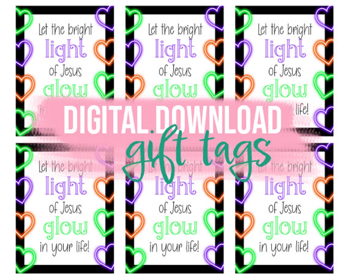 Christian Halloween Gift Tags Digital Church Halloween Tag - Etsy