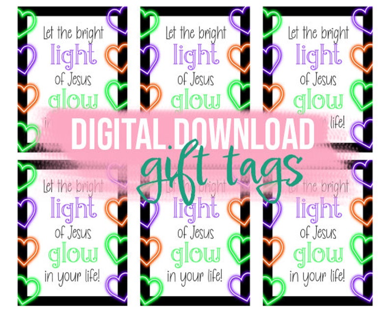 Christian Halloween Gift Tags Digital, Church Halloween Tag Printable ...