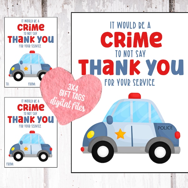 Police Appreciation - Etsy