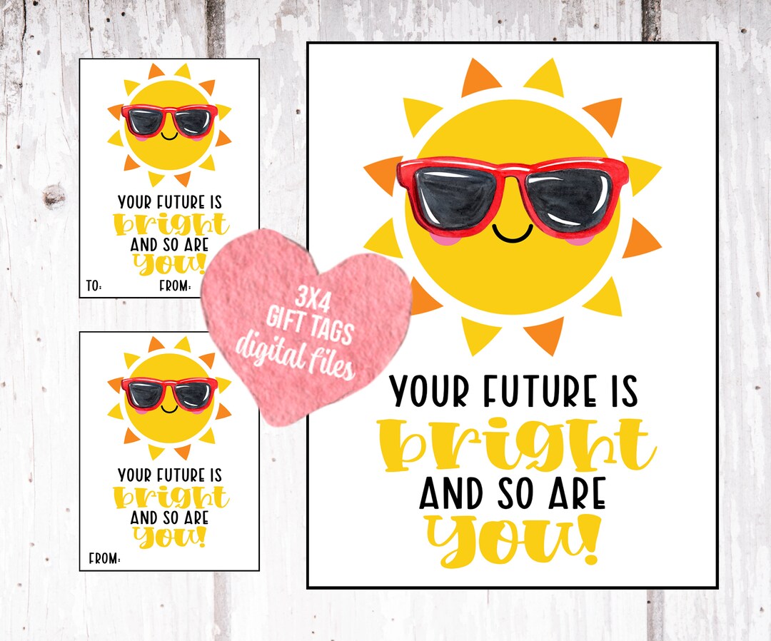 Summer Gift Tags Digital Download, End of the Year Gifts for Students ...