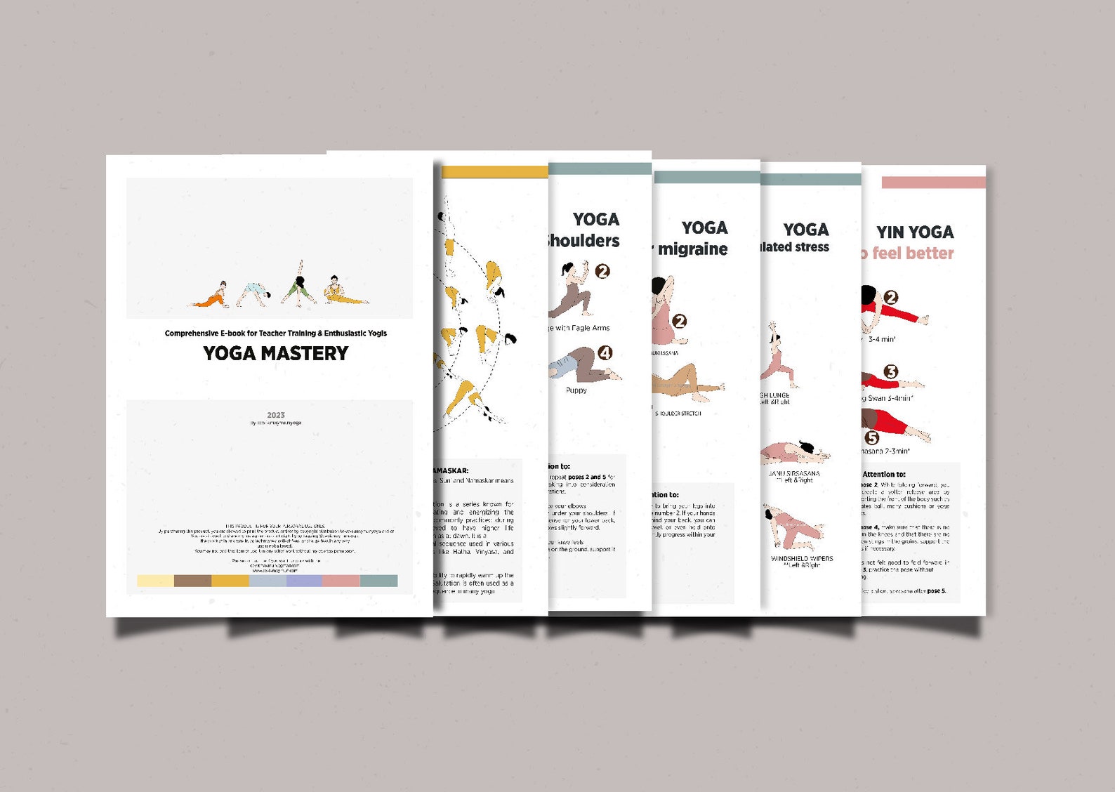 Yoga Sequence Plans |yoga Flow Guide: Empowering Home Practice and ...