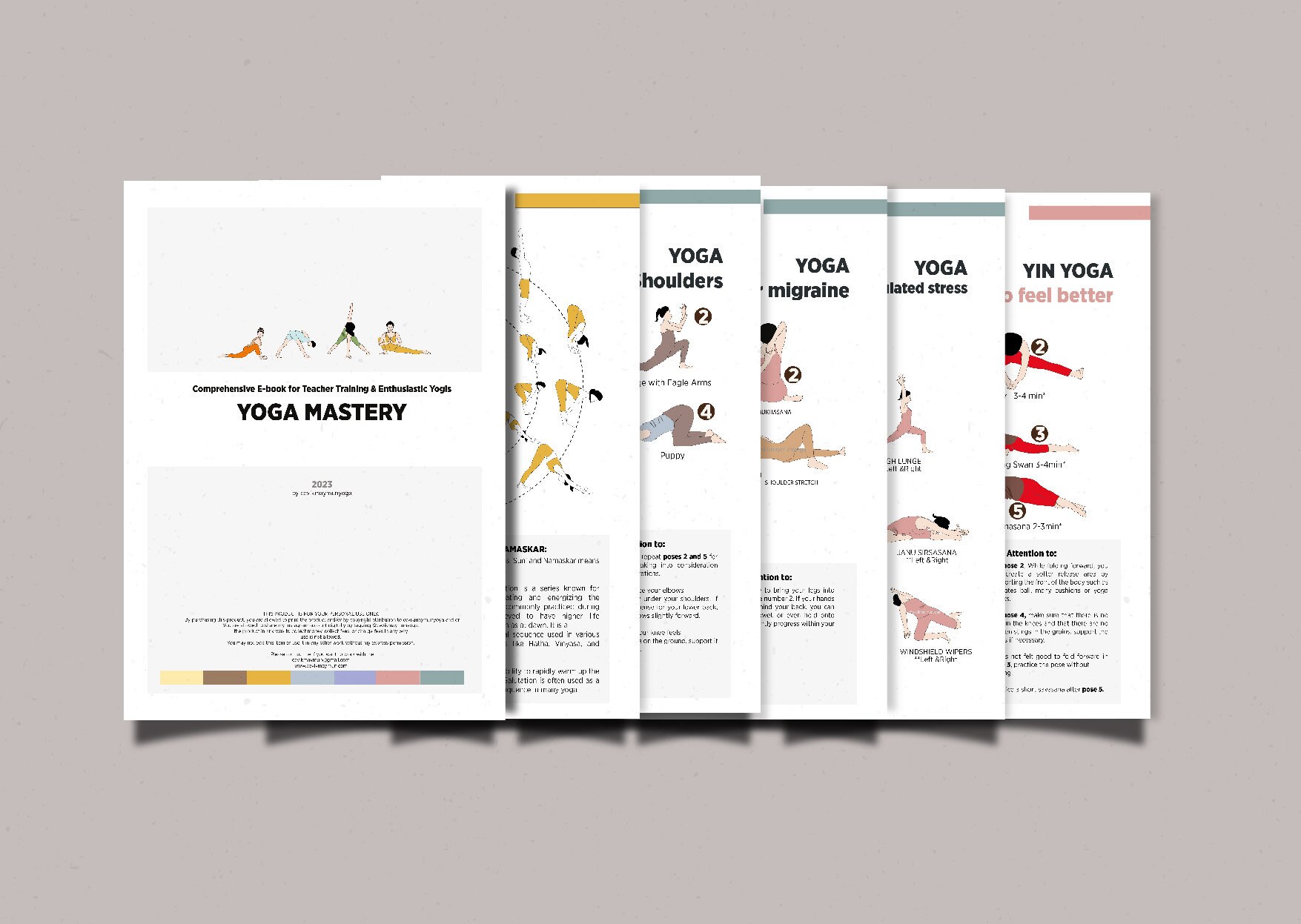 Yoga Sequence Plans |yoga Flow Guide: Empowering Home Practice and ...