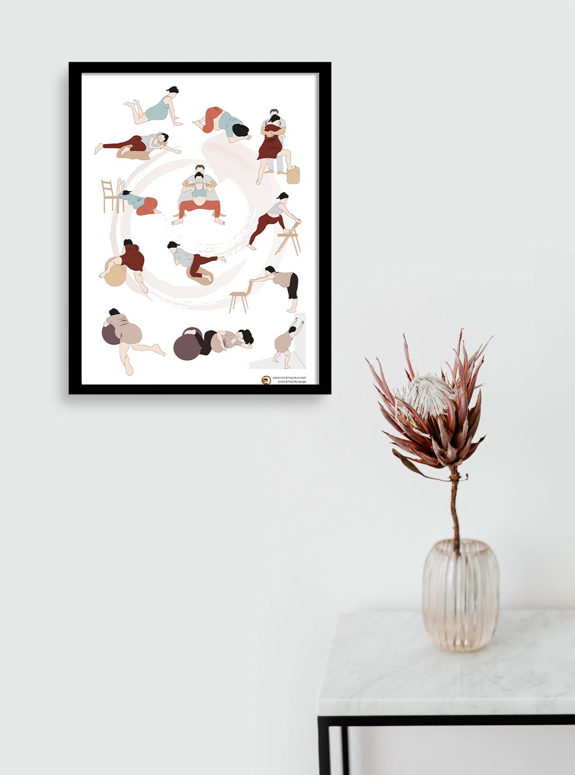 DIGITAL Pelvic Opening Labor Positions Handout Poster for Delivering ...