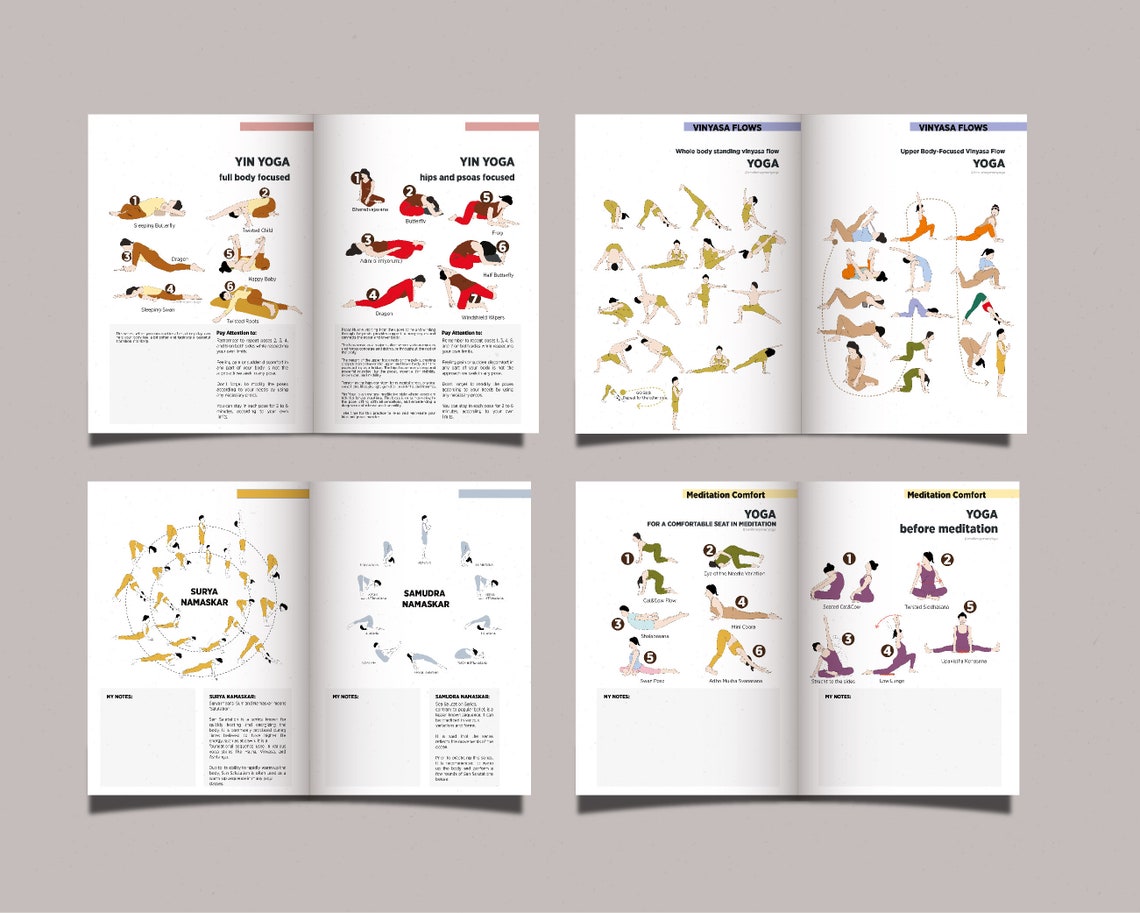 Yoga Sequence Plans |yoga Flow Guide: Empowering Home Practice and ...