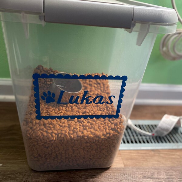 Cat Food Container - Etsy