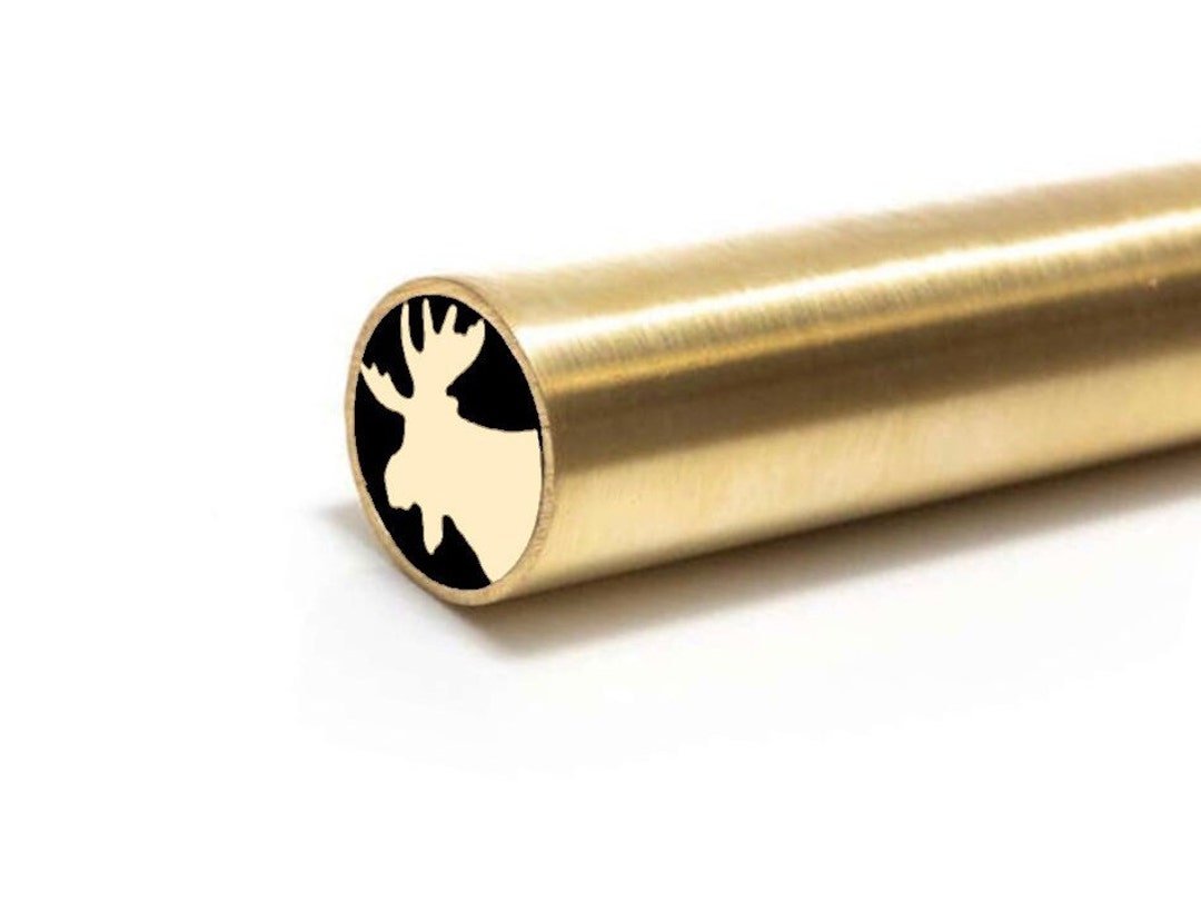 MOOSE HEAD Mosaic Pin 6/ 8/10 Mm Diameter and 100 Mm / 3.93 Inch Length ...