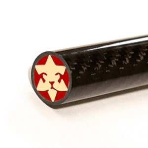 STAR-PATTERNED LION Mosaic Knife Pin 6/8/10mm Dia. and 100 Mm/3.93 Inch ...