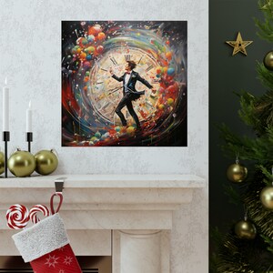 Time Loop Wall Art // Running Out of Time Poster // the Time Has Come ...