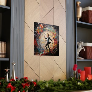 Time Loop Wall Art // Running Out of Time Poster // the Time Has Come ...