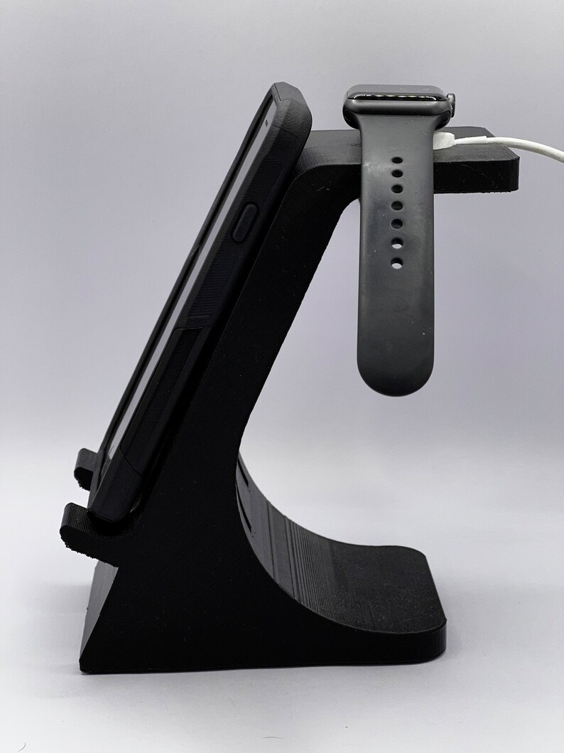 3D Printed iPhone and Apple Watch Stand: A Stylish and Versatile ...
