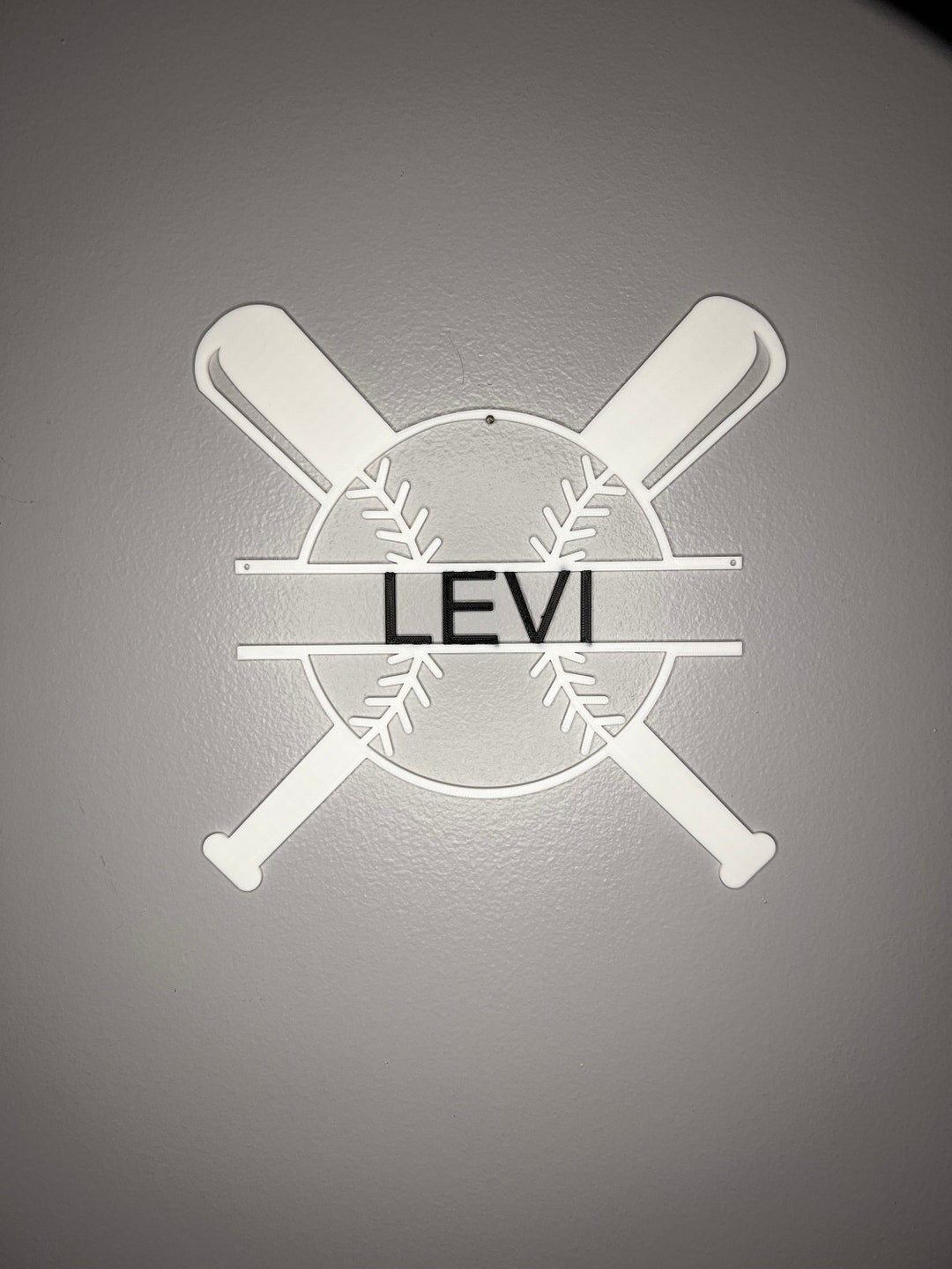 Custom Baseball Name Plate - Etsy