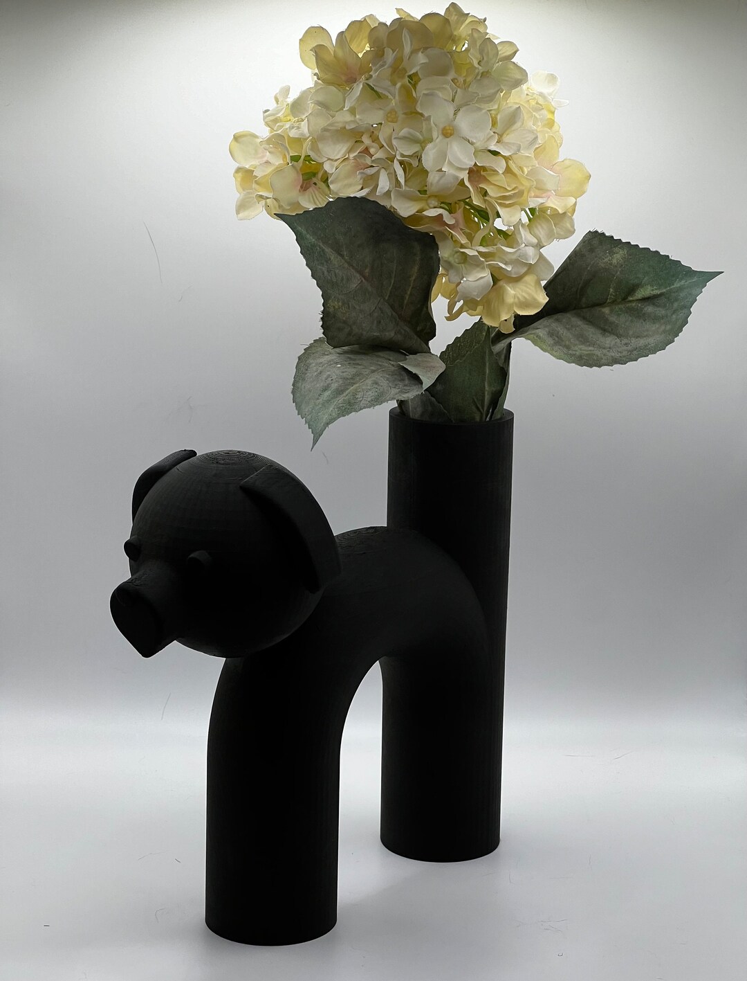 Pawsitively Charming Dog Shaped Vase - Etsy