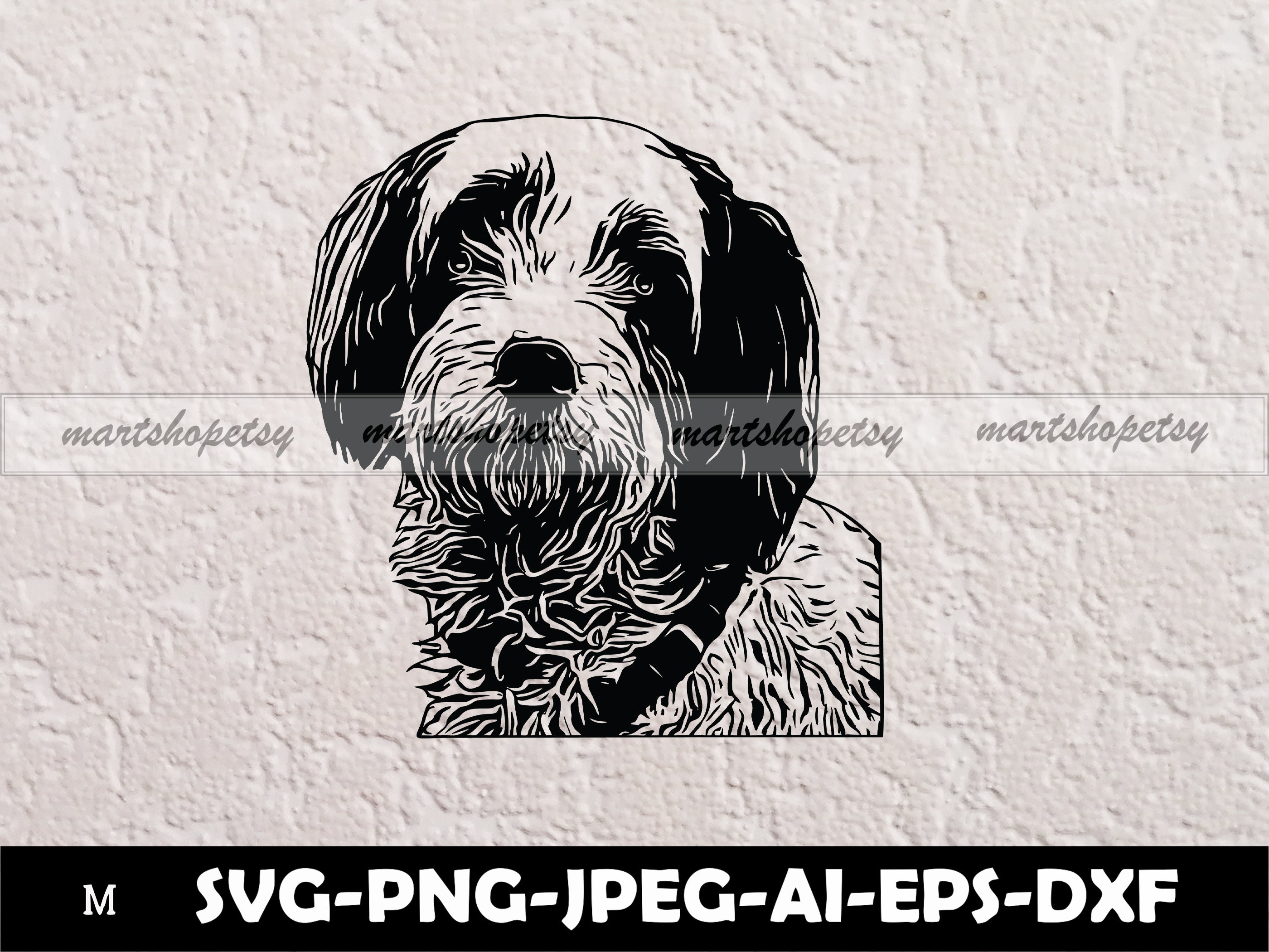Labradoodle 5 Svg-png-eps-dxf-jpeg Pet Lover Dog Svg Dog | Etsy