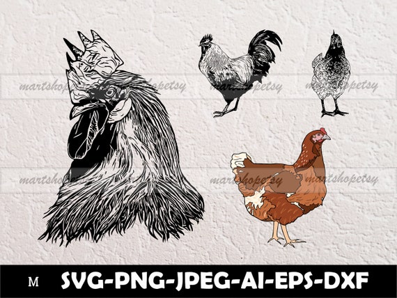 Chicken Svg Chicken Svg Bundle Chicken Svg for Cricut - Etsy