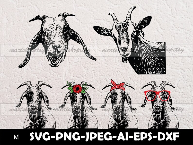 Goat Svg Goat Svg Bundle Goat Svg for Cricut Goat Svg With - Etsy