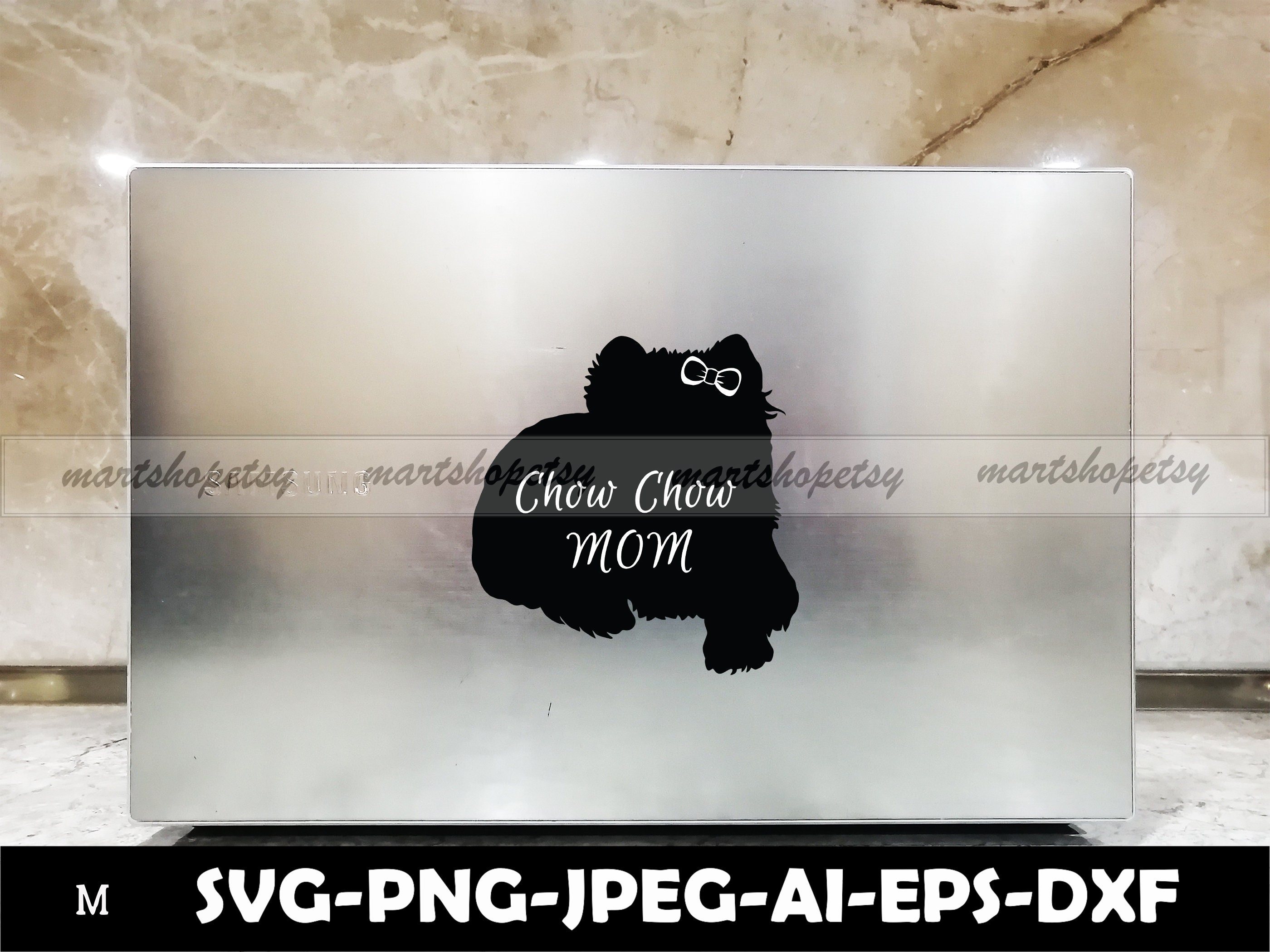 Chow Chow 2 Svg-png-eps-dxf-jpeg-ai Chow Chow Layered Svg | Etsy