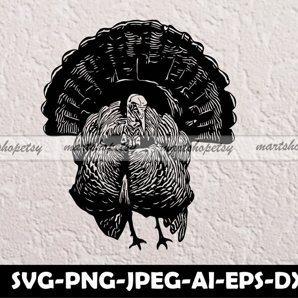 Turkey Head Svg - Etsy