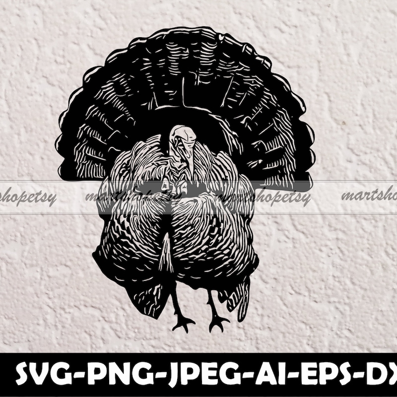 Turkey Svg - Etsy