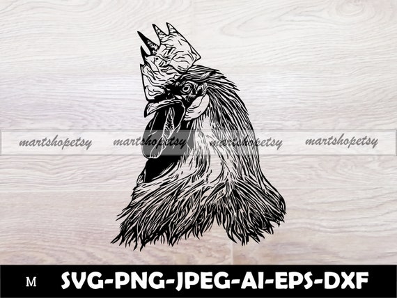 Chicken 1 Svg Hand Drawn Chicken Svg Chicken Svg for | Etsy
