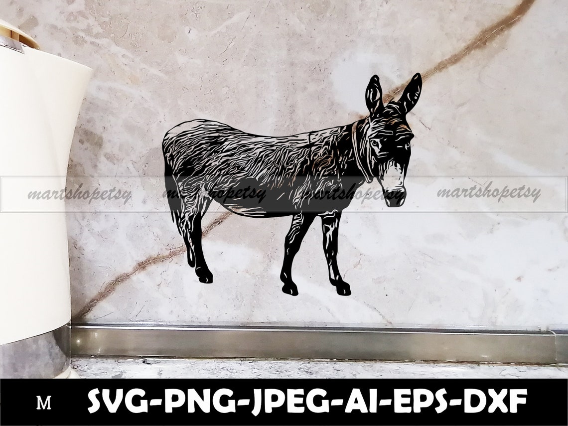 Donkey Svg Donkey Svg Bundle Donkey Svg for Cricut Donkey - Etsy