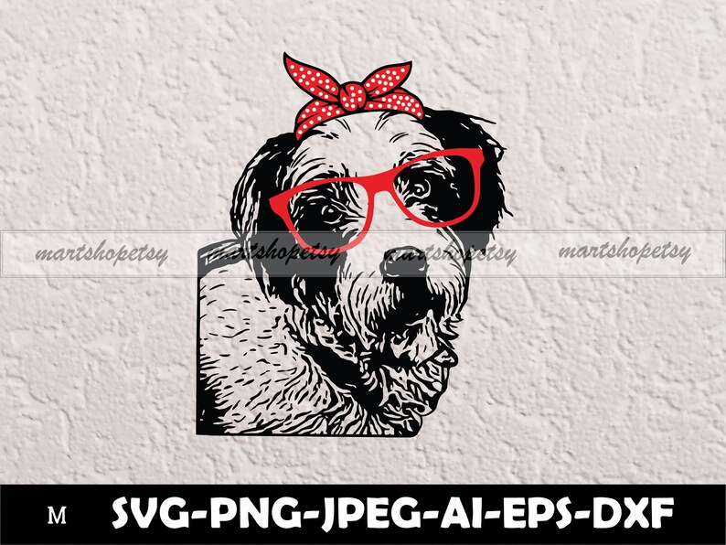 Labradoodle 12 Svg for Cricut-silhouette Labradoodle With - Etsy
