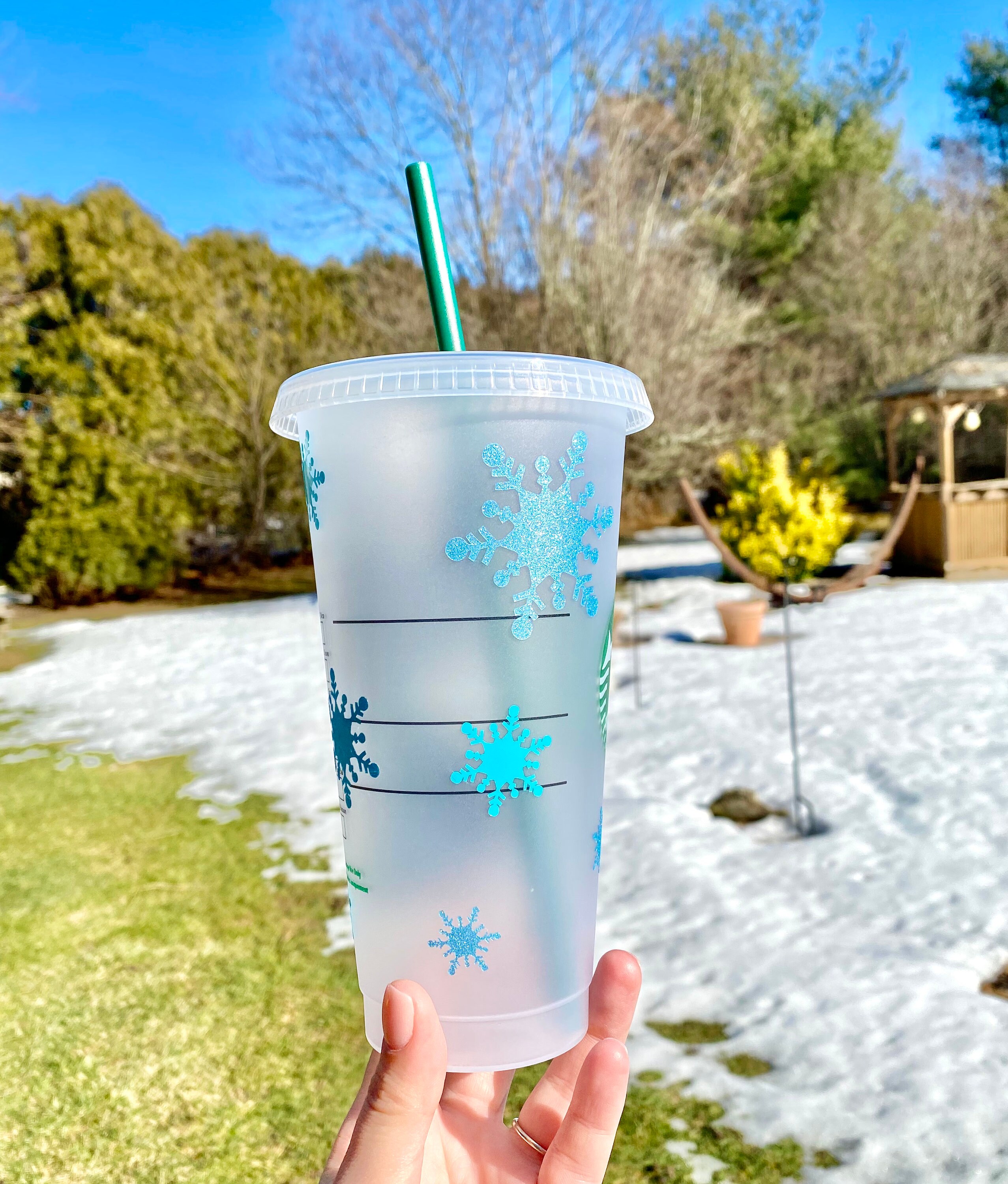 Frozen Inspired Starbucks Cup Elsa Inspired Starbucks Cup | Etsy