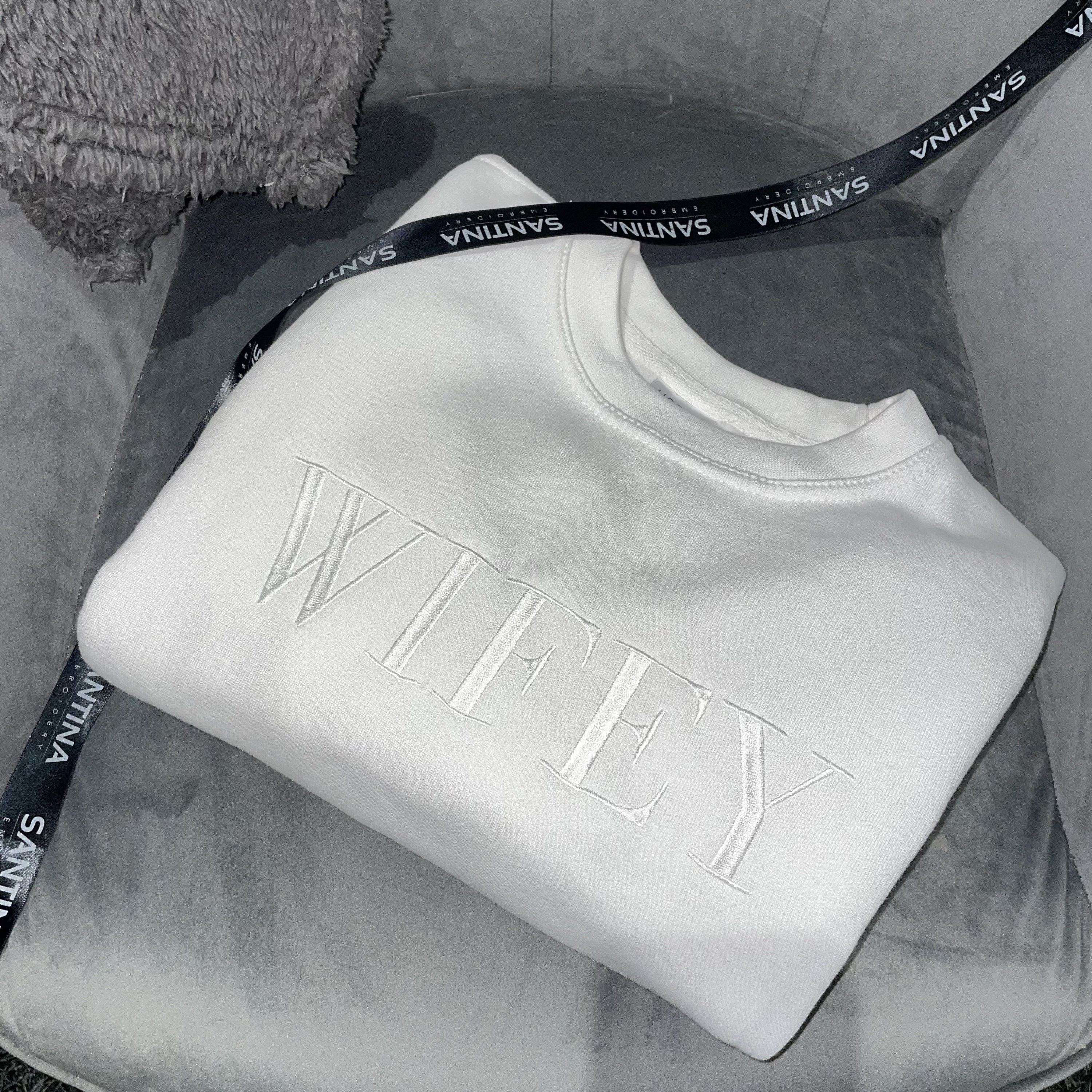 Personalised Tracksuit Embroidered Personalised Bride Wifey - Etsy UK