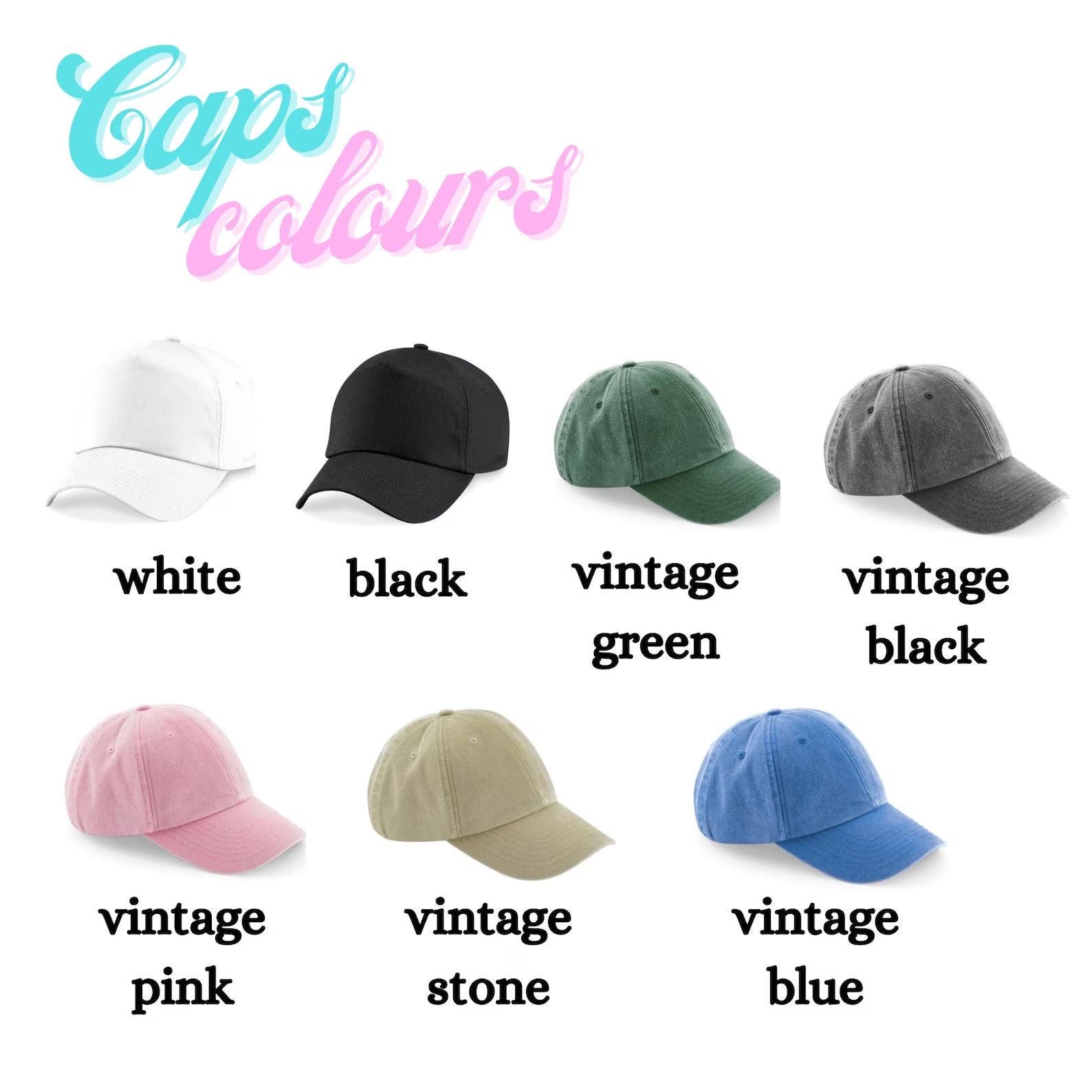 Custom Embroidered Cap With Your Child’s Drawing or Handwriting ...