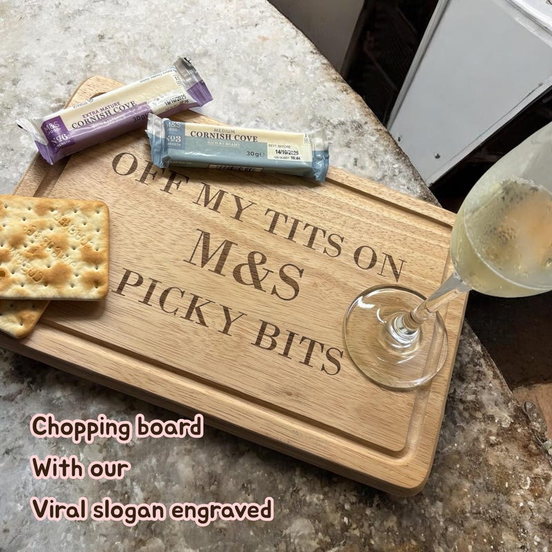 Personalised Cheese Board - Etsy UK