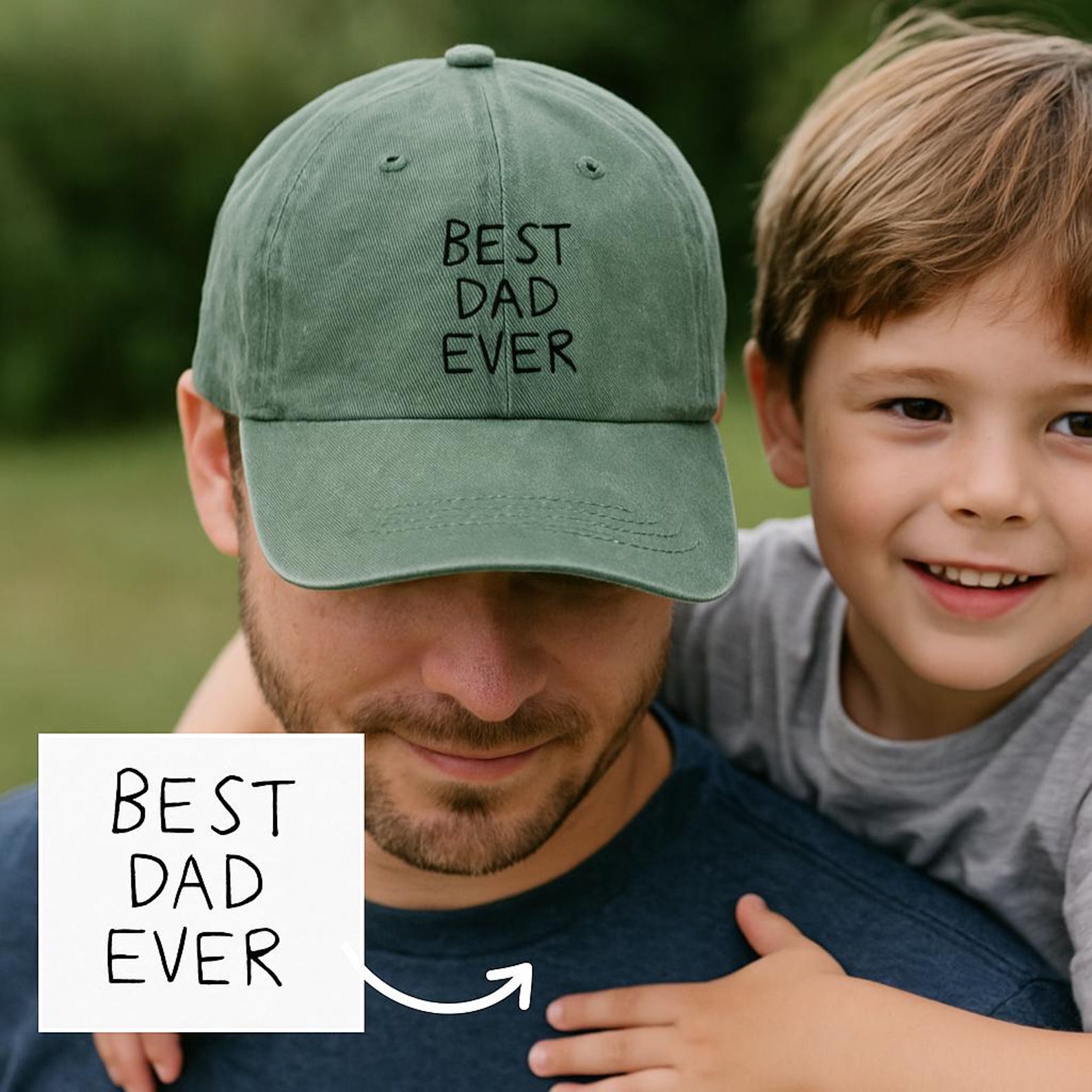 Custom Embroidered Cap With Your Child’s Drawing or Handwriting ...