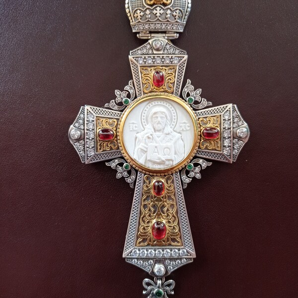 Byzantine Catholic Cross - Etsy