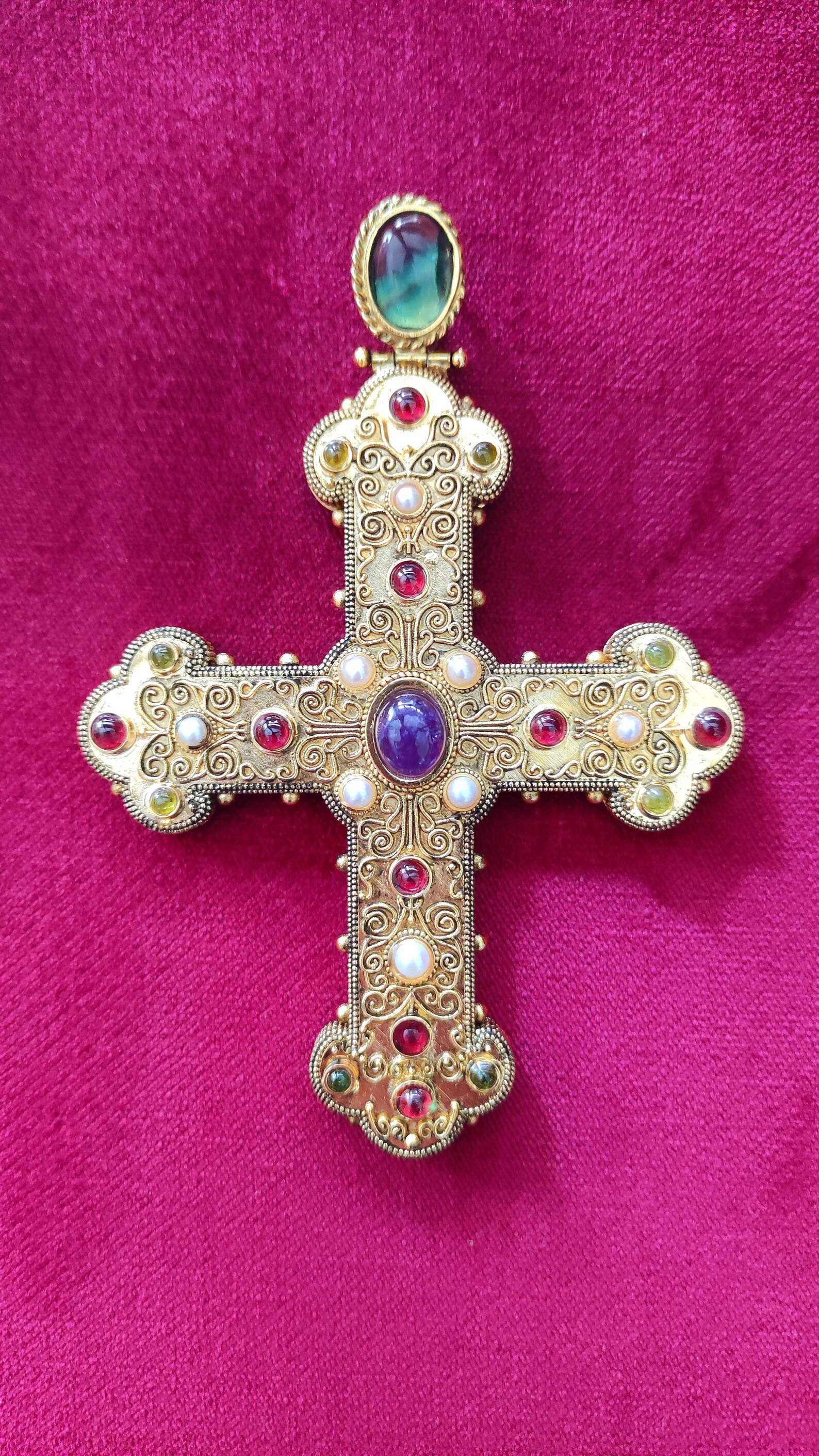 Pectoral Cross, Byzantine Cross, Orthothox Cross, Catholic Cross ...