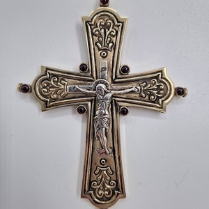 Pectoral Cross, Byzantine Cross, Orthothox Cross, Catholic Cross ...