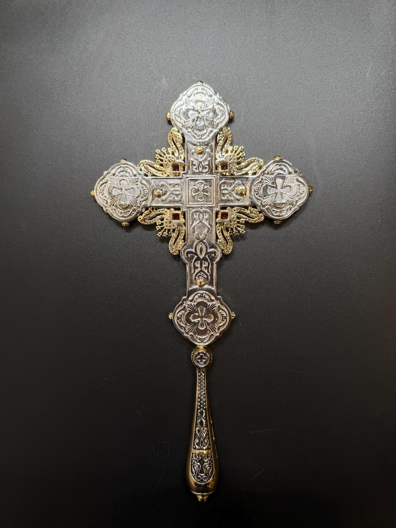 Handmade Blessing Cross, Byzantine Cross, Orthothox Cross, Catholic ...